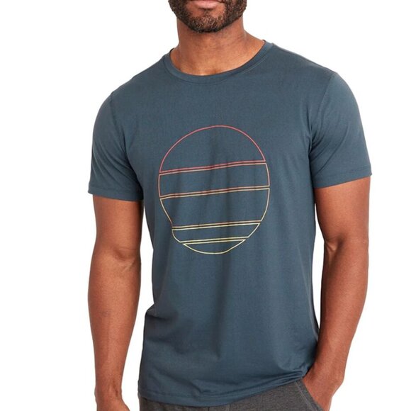 Marine Layer | Shirts | Weekend Sport Marine Layer Stitch Sun Graphic Tee Medium Crew Neck Marge ...